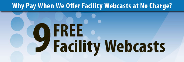 9 FREE Facility Webcasts